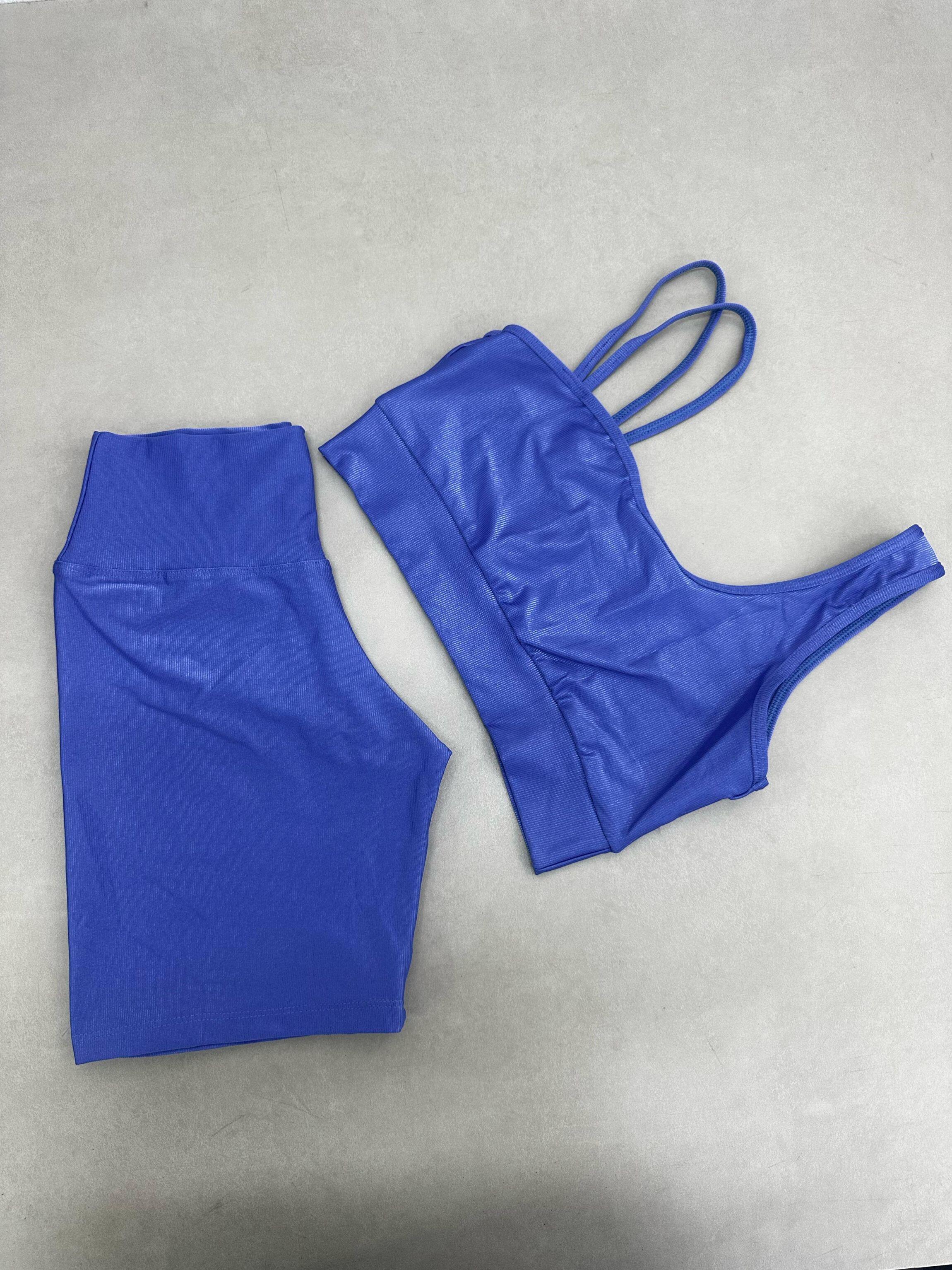 Comprar Conjunto Bermuda + Top Ray Compressão Jacarandá