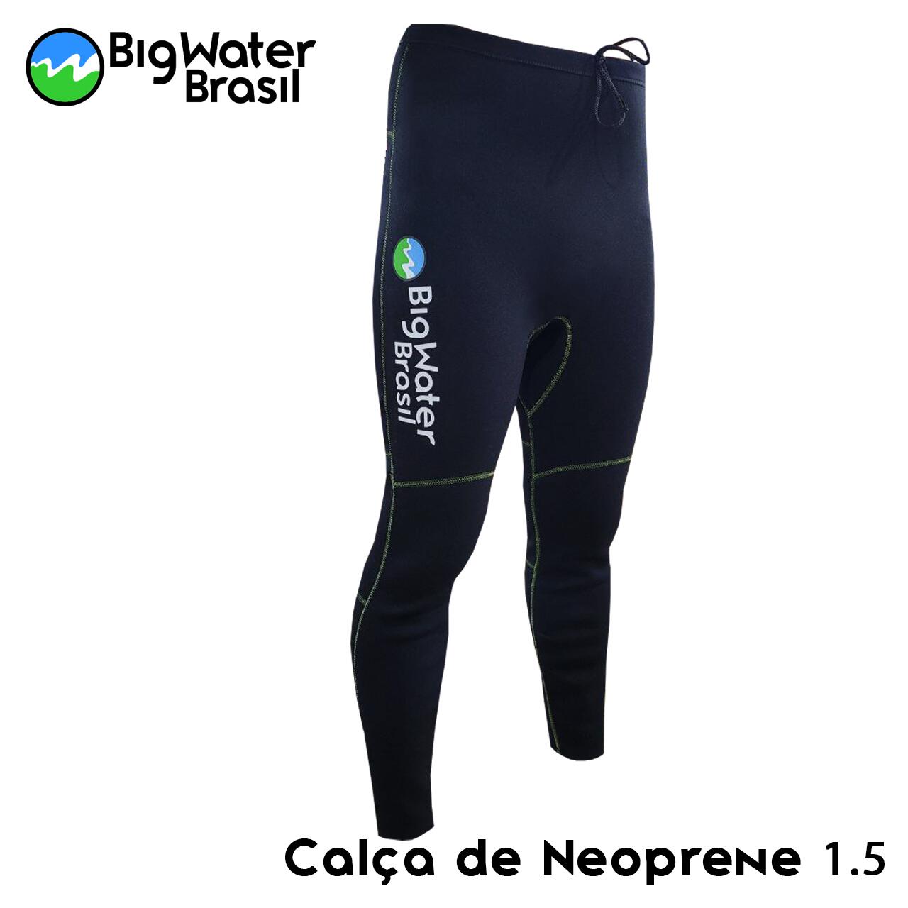 calça de neoprene 1,5mm - R$378,00