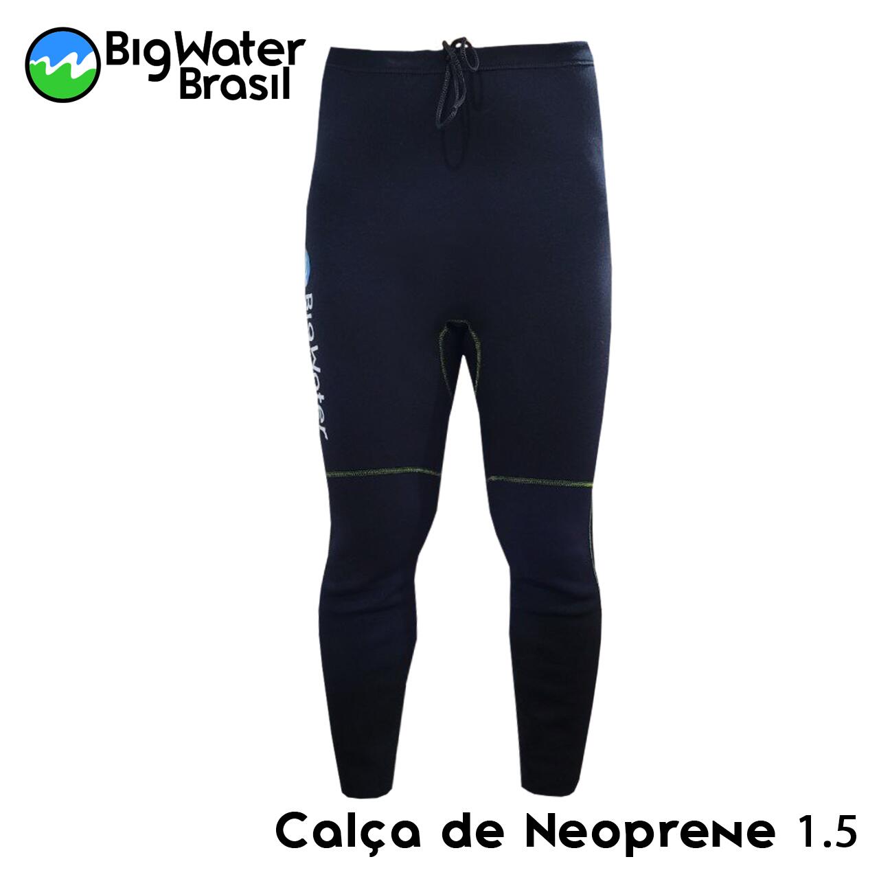 calça de neoprene 1,5mm - R$378,00