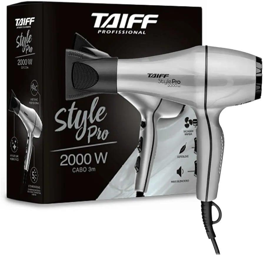 Secador de Cabelo Taiff Style Pro 2000w Cinza 220V Em Promoção - a ...