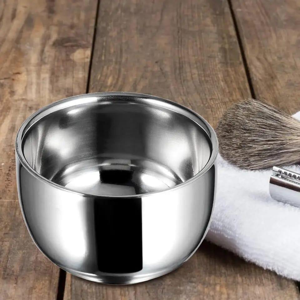 Cumbuca Inox Para Espuma de Barbear Profissional - a partir de R$27,89