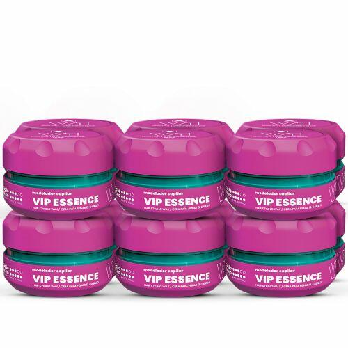 Kit 12 Pomadas Efeito Brilho Vip Essence Alfa Looks 150g Em Promoção ...