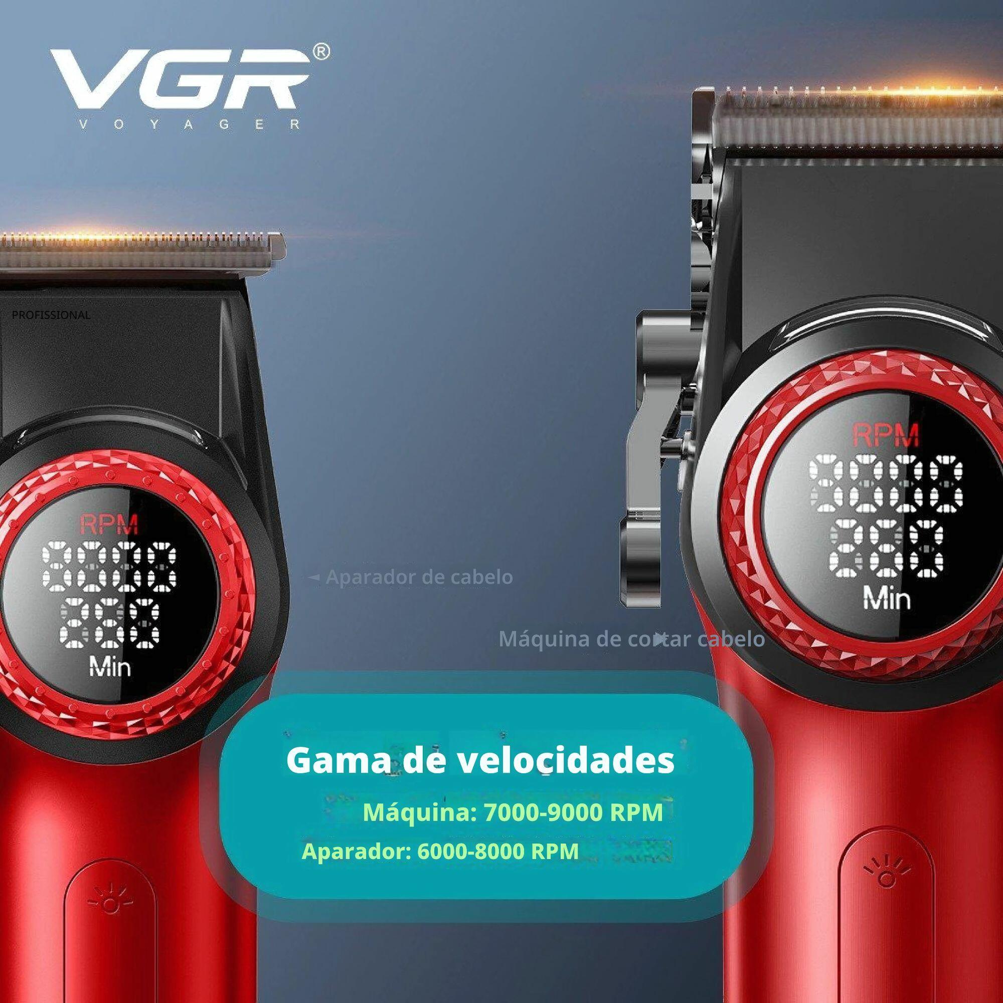 Kit Máquinas E Secador 220v Vgr Stepless Pro 4 In 1 Em Promoção - a ...