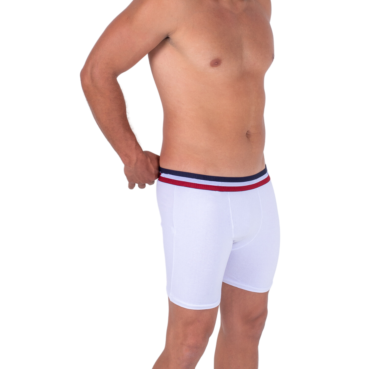 Comprar Kit C/3 Cueca Boxer Algodão Masculino Long Leg - a partir de R ...