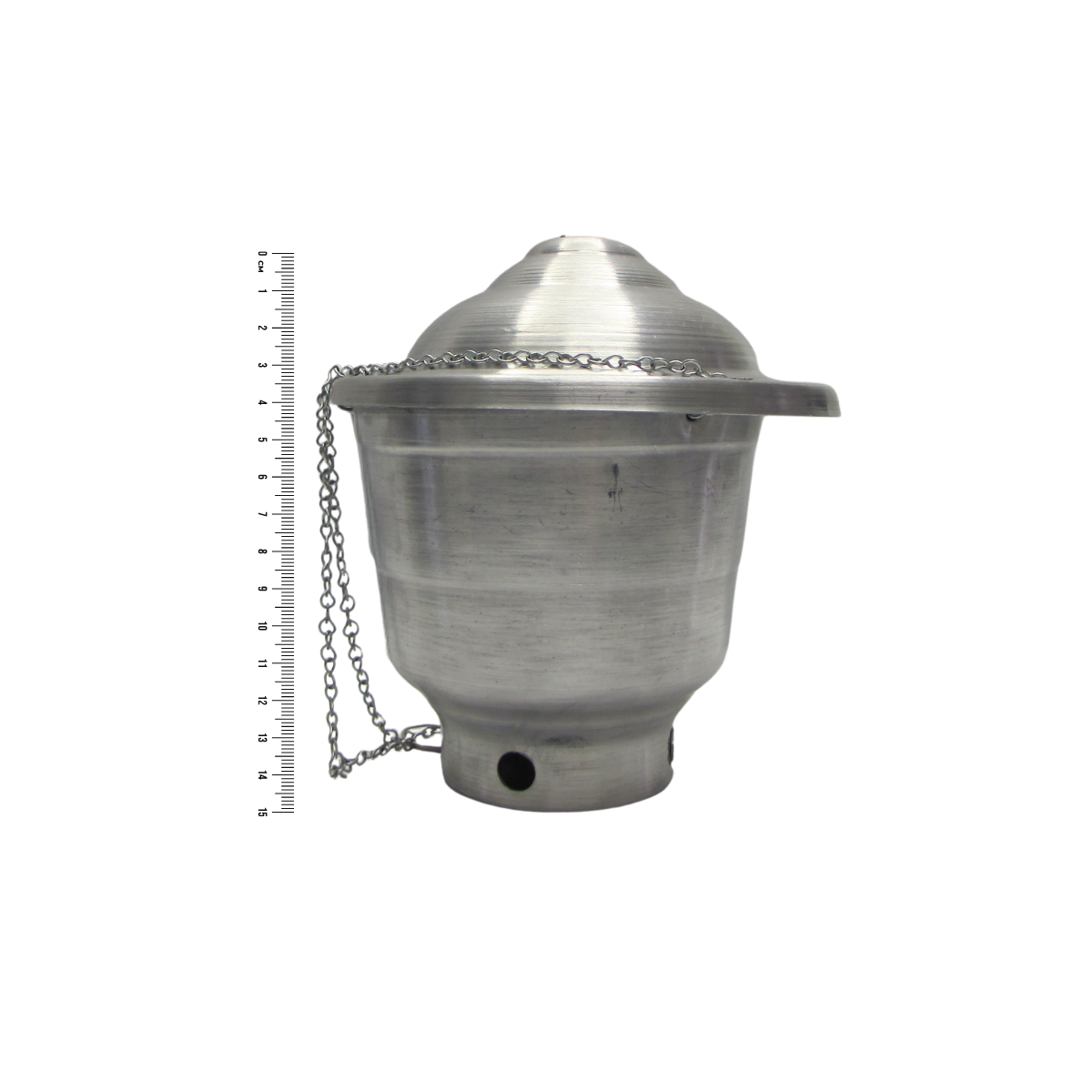 Comprar TURÍBULO GRANDE EM ALUMÍNIO UNIDADE - R$23,90