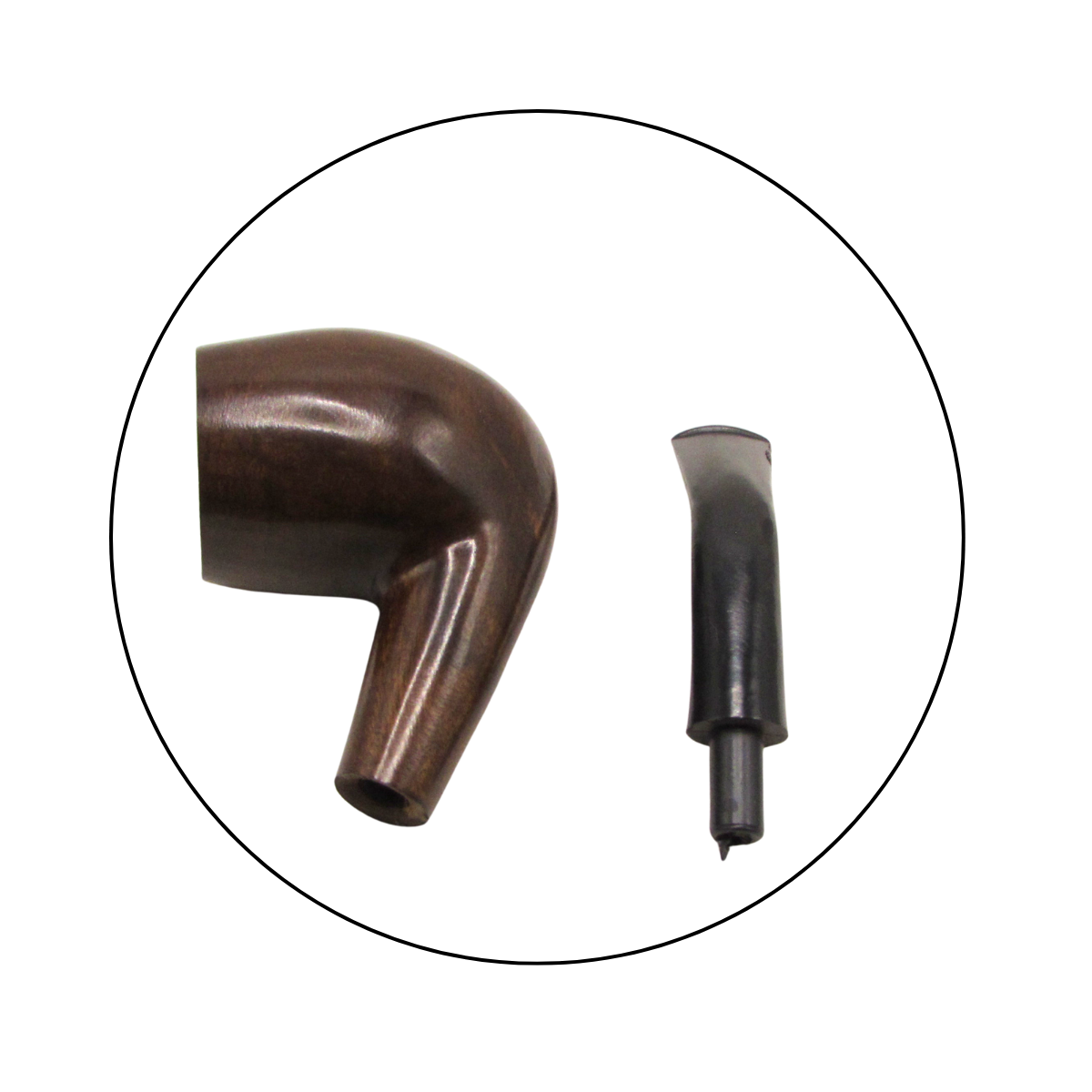 Comprar CACHIMBO DE MADEIRA CURVO GRANDE UNIDADE