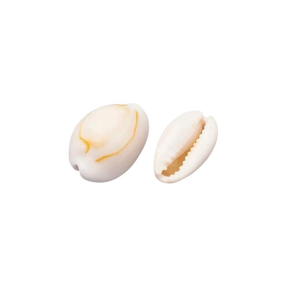 Comprar BÚZIOS NATURAL 19X13MM PACOTE COM 10 UNIDADES - R$12,90