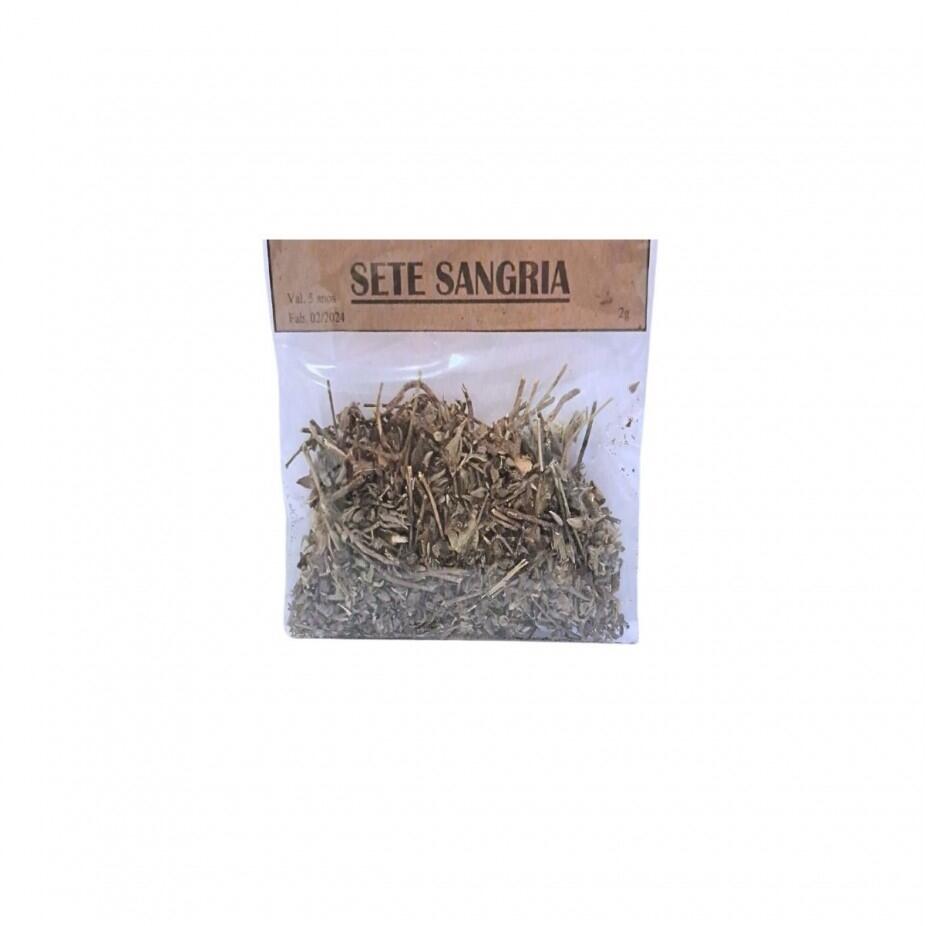 Comprar ERVA SECA SETE SANGRIAS 2G UNIDADE - R$6,99