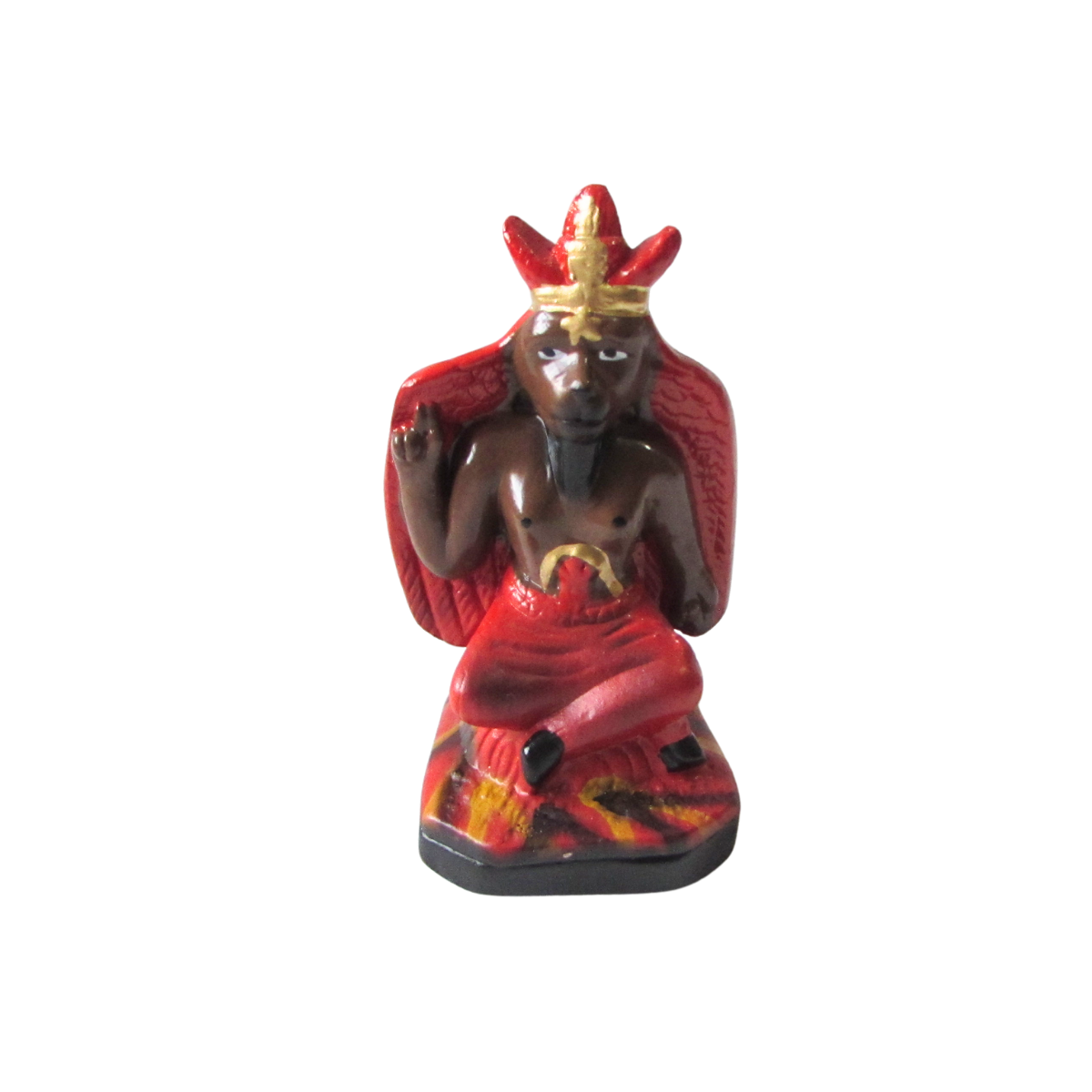 Comprar IMAGEM EXU BELZEBU 10CM EM GESSO UNIDADE
