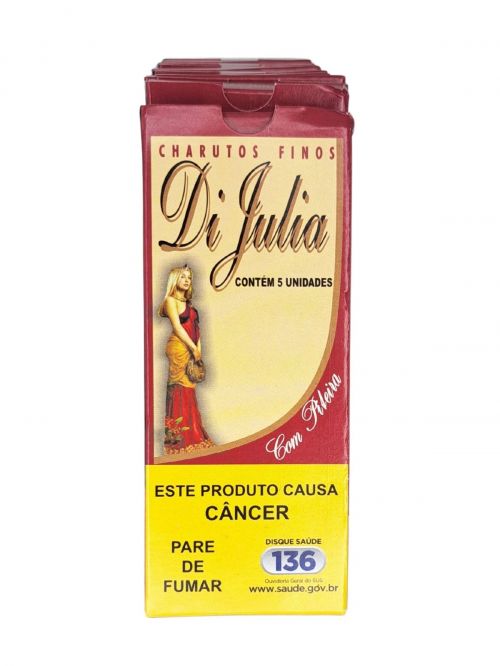 Comprar CIGARRILHA DI JULIA COM PITEIRA - PETECA COM 5 UNIDADES