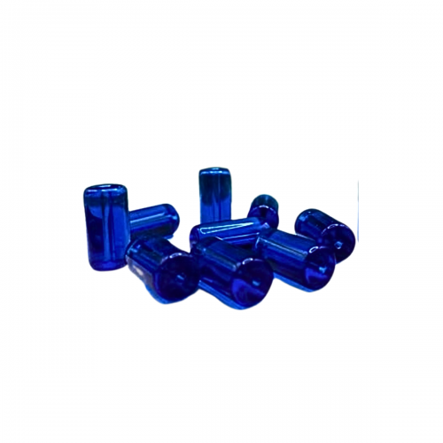 Comprar FIRMA BÁSICA AZUL ESCURA CRISTAL DE MURANO UNIDADE - R$3,59