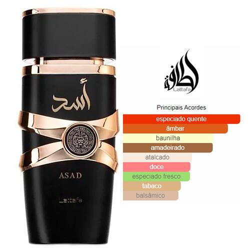 Comprar Perfume Masculino Asad de Lattafa Perfumes Eau de Parfum 100ml ...