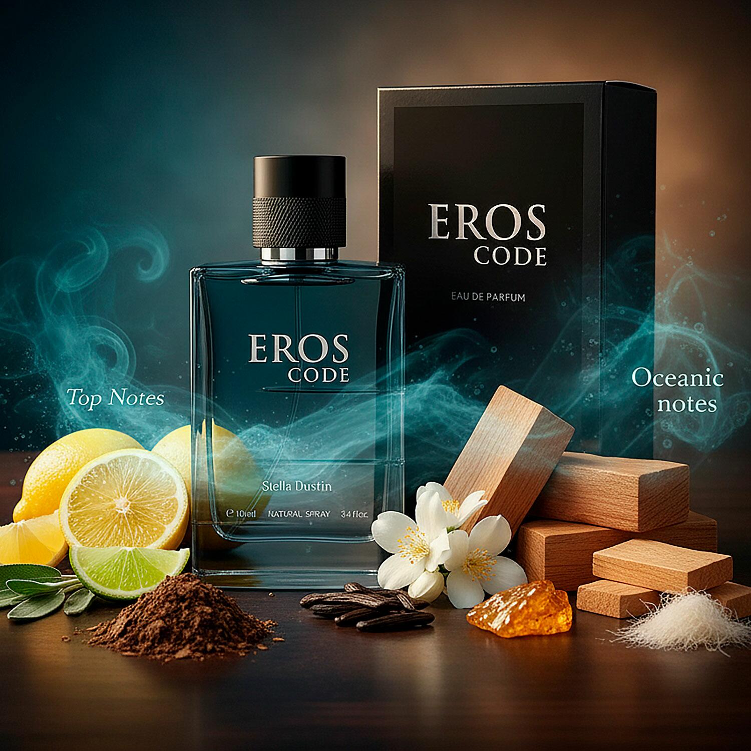 Stella Dustin Eros Code Eau de Parfum Masculino 100ml